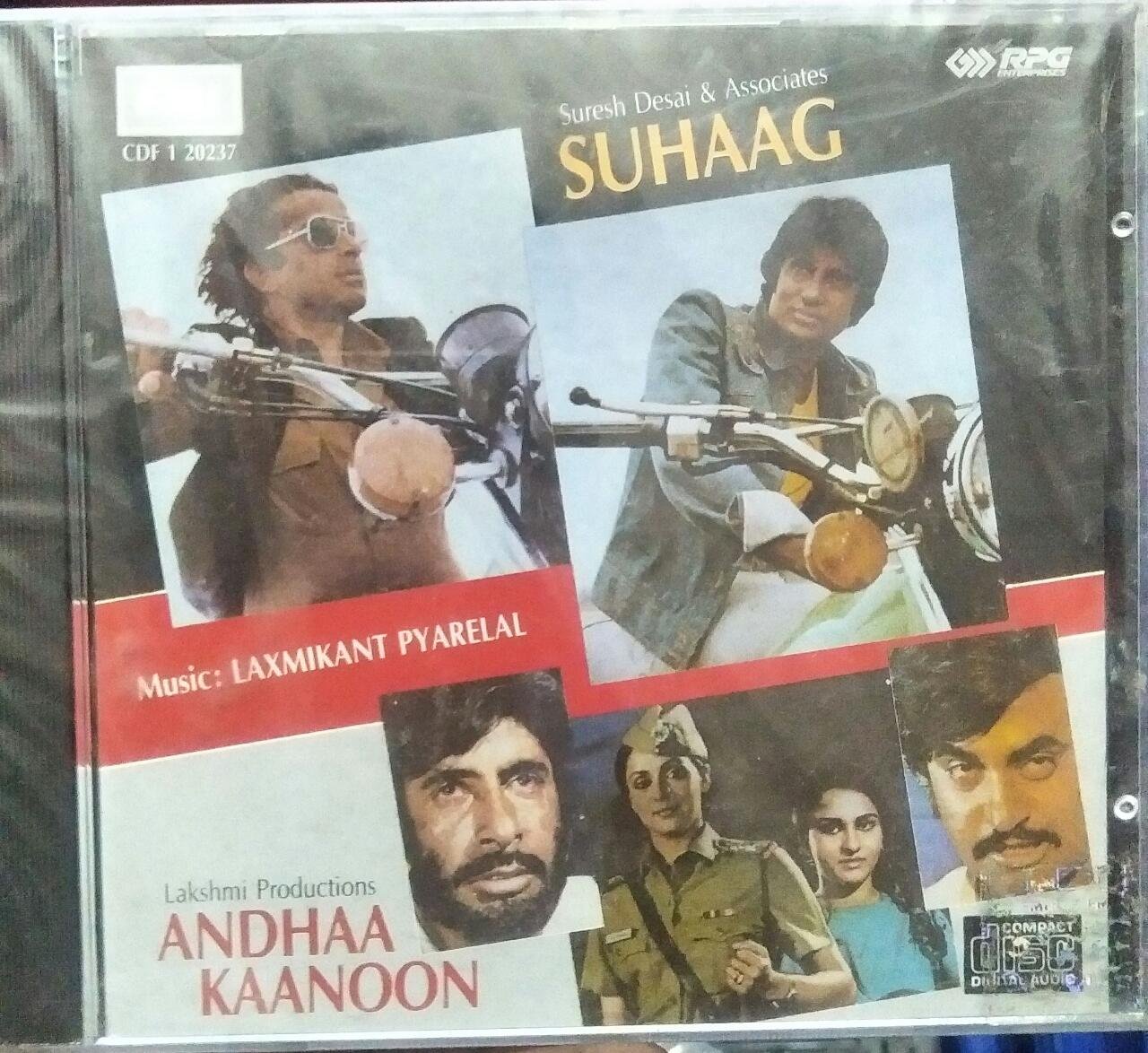 Suhaag - Andhaa Kaanoon Hindi Film Audio CD - MOSSYMART