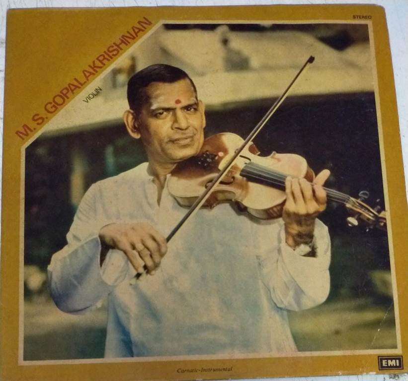 Instrumental Violin LP Vinyl Record by M S Gopalakrishnan - MOSSYMART