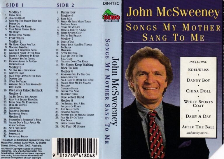 John Mc Sweeney English album (western music) Audio Cassette - MOSSYMART