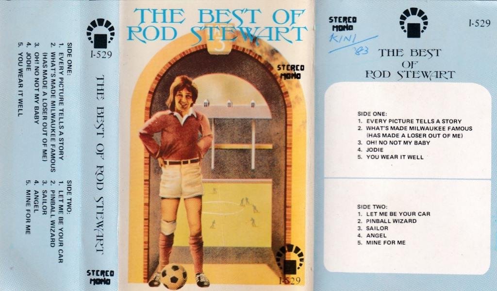 The Best Of Rod Stewart English album (western music) Audio Cassette ...
