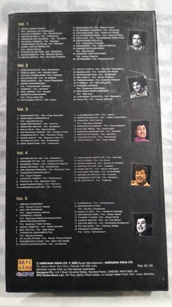 Legends Maestro Melodies in a Milestone Collection from MGR Starrer ...