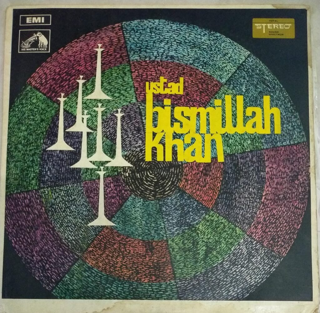Instrumental Shenai LP Vinyl Record by Ustad Bismillah Khan - MOSSYMART