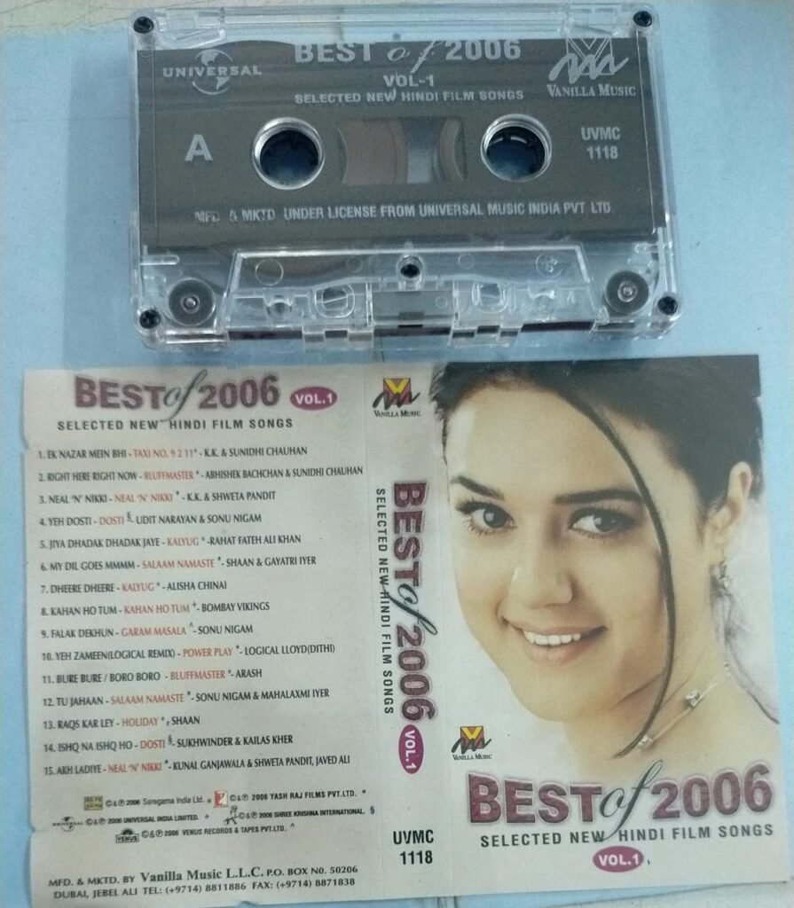 Best of 2006 Hindi Film hits Audio Cassette - MOSSYMART