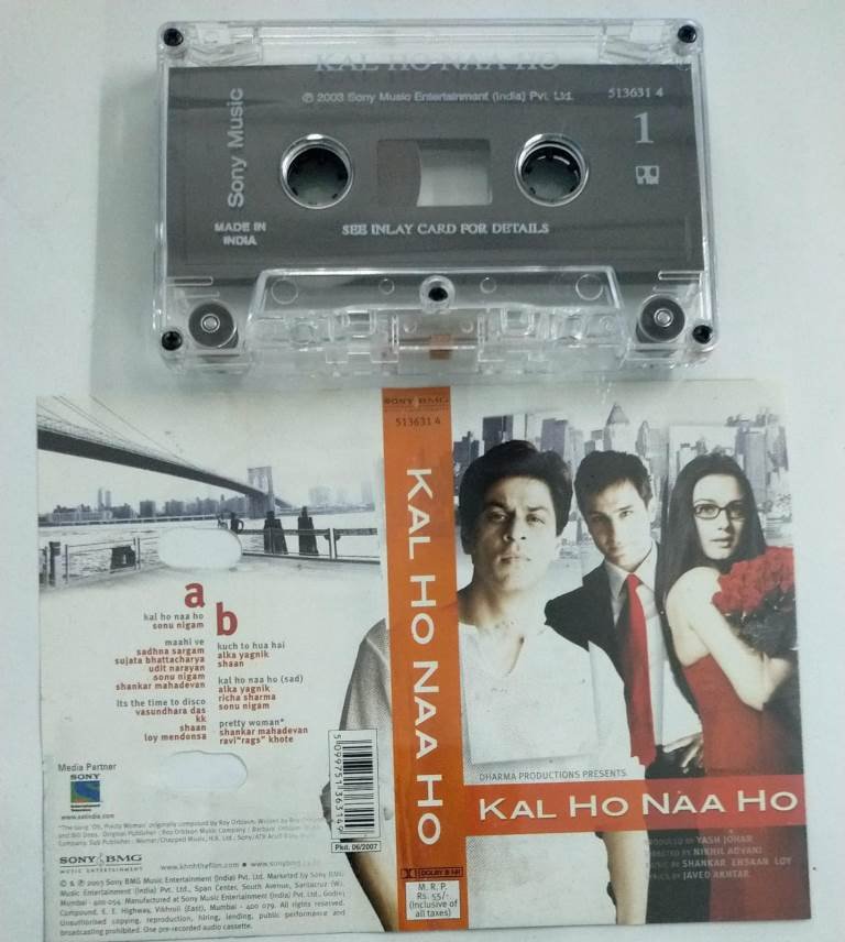 Kal Ho Naa Ho Hindi Film Audio Cassette - MOSSYMART