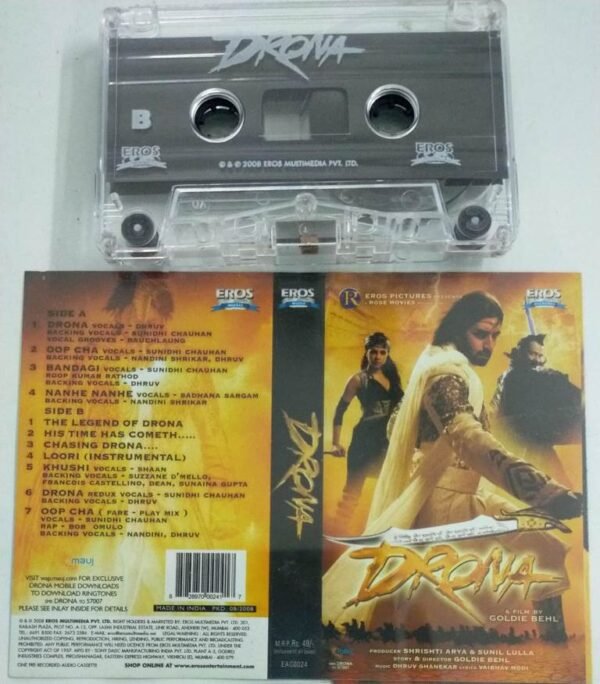 Drona Hindi Film Audio Cassette - MOSSYMART