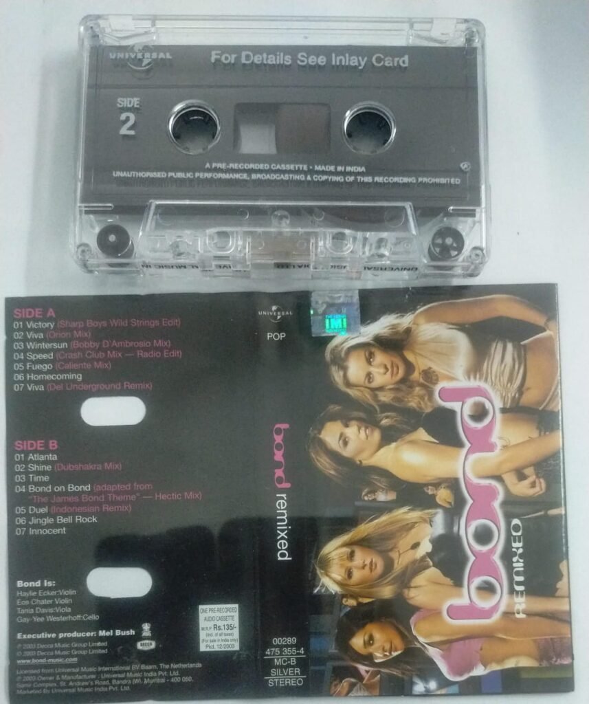 Bond Remixed English Audio Cassette - MOSSYMART