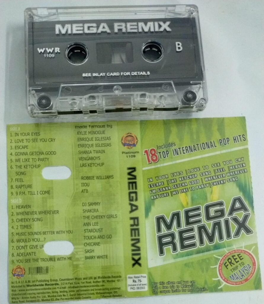 Mega Remix English Audio Cassette - MOSSYMART
