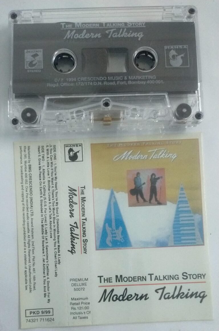 The modern Talking story English Audio Cassette - MOSSYMART