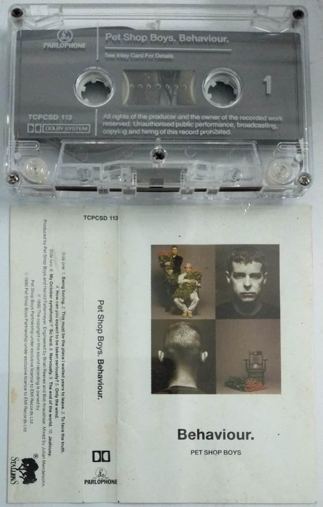 Behaviour English Album Audio Cassette Audio Cassettes English Mossymart