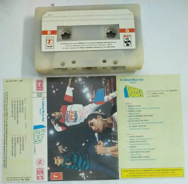 Dance Dance Hindi Film Audio Cassette - Audio Cassettes, Hindi - Mossymart