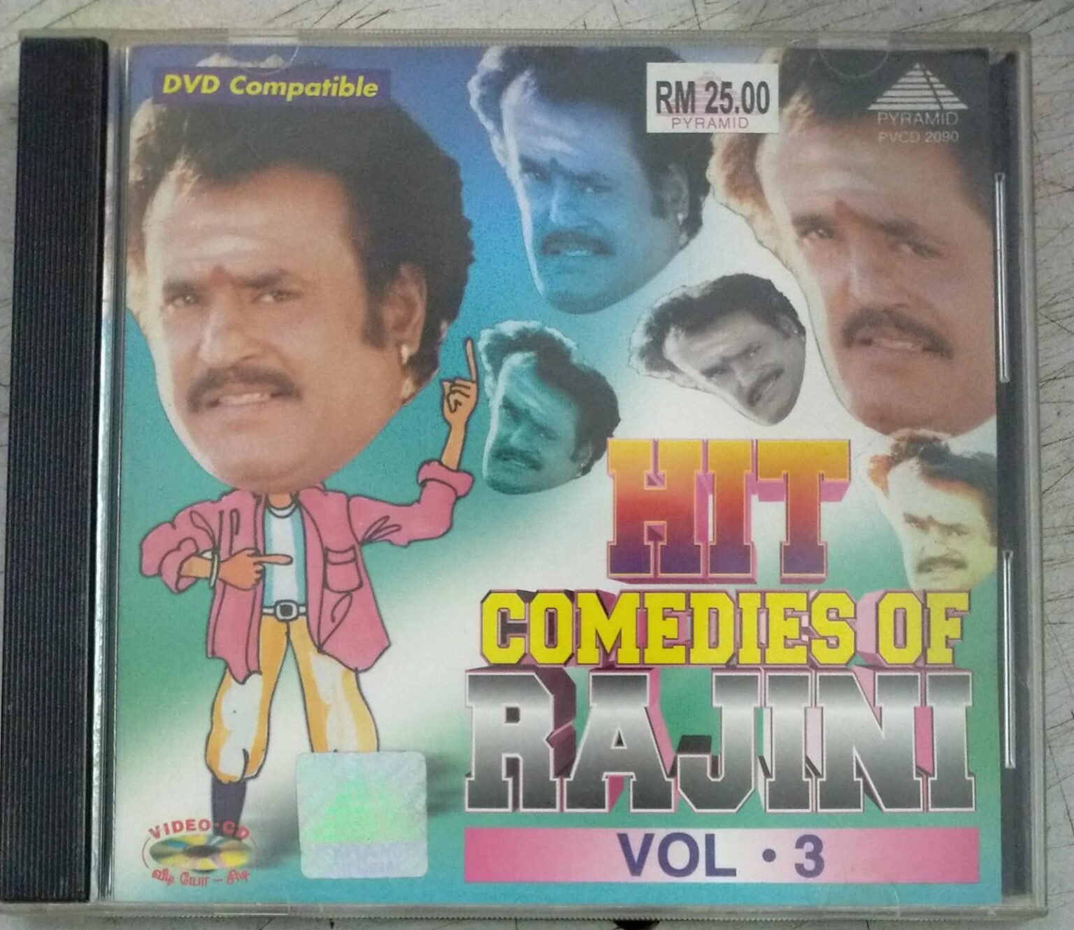 Hit comedies of Rajini Vol 3 Tamil VCD - MOSSYMART