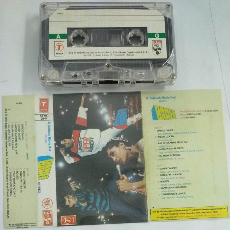 Dance Dance Hindi Film Audio Cassette - MOSSYMART