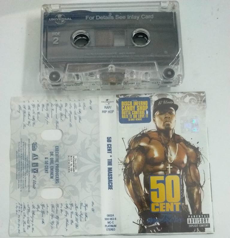 50 Cent- The Massacre English Audio Cassette - MOSSYMART