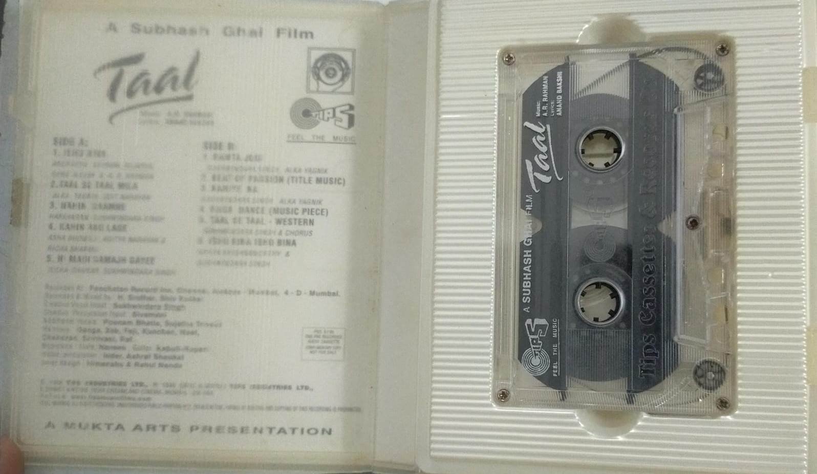 Taal Hindi Film Audio Cassette by AR Rahman ( special pack) - MOSSYMART