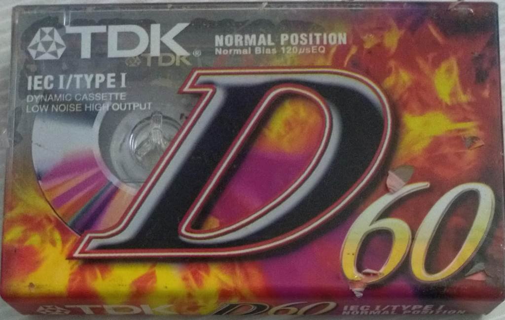TDK D 60 Blank Audio Cassette (sealed pack) - MOSSYMART