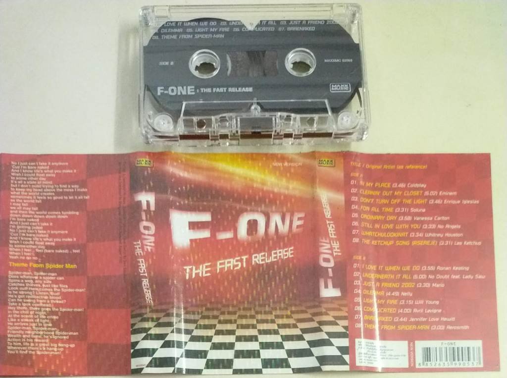 F One The First Release English songs Audio Cassette - MOSSYMART