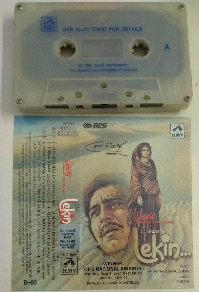 Lekin Hindi Film songs Audio Cassette - MOSSYMART
