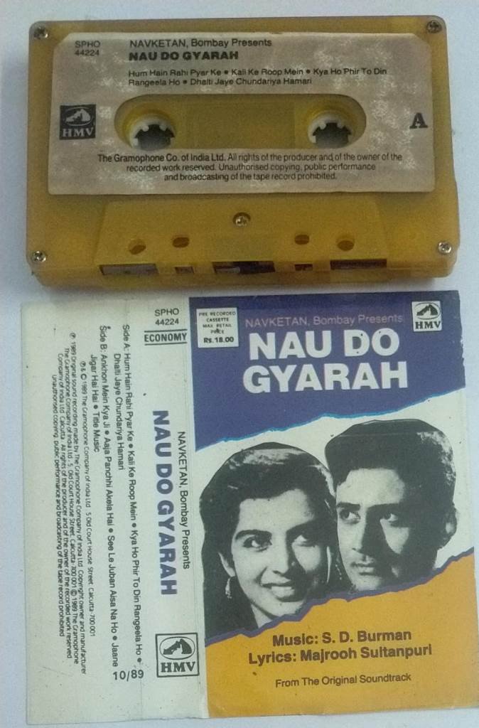 Nau do Gyarah Hindi Film Audio Cassette - MOSSYMART