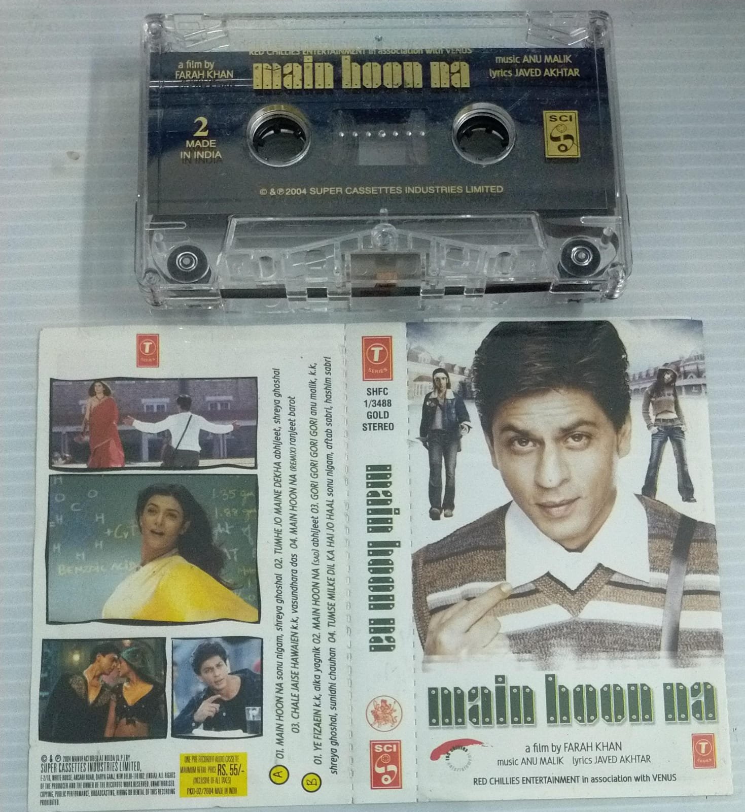 Main Hoon Na Hindi Film Audio Cassette - MOSSYMART